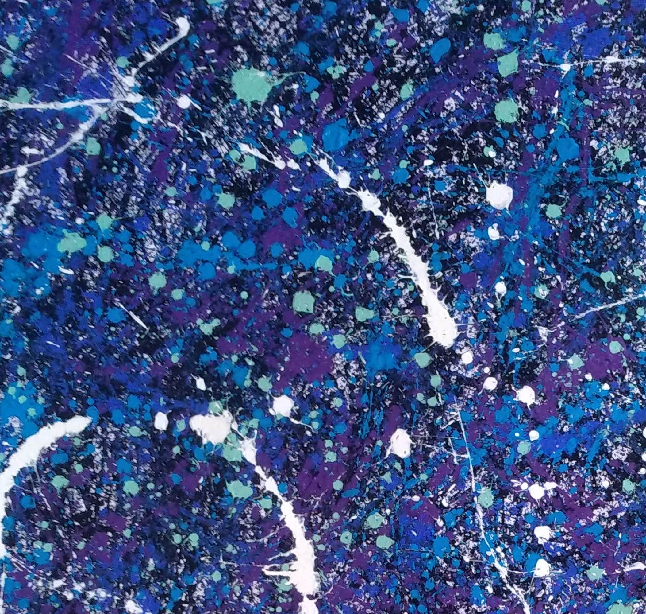 Pollock Art Drip Style Pollock Style Jackson Pollock Stil | Etsy