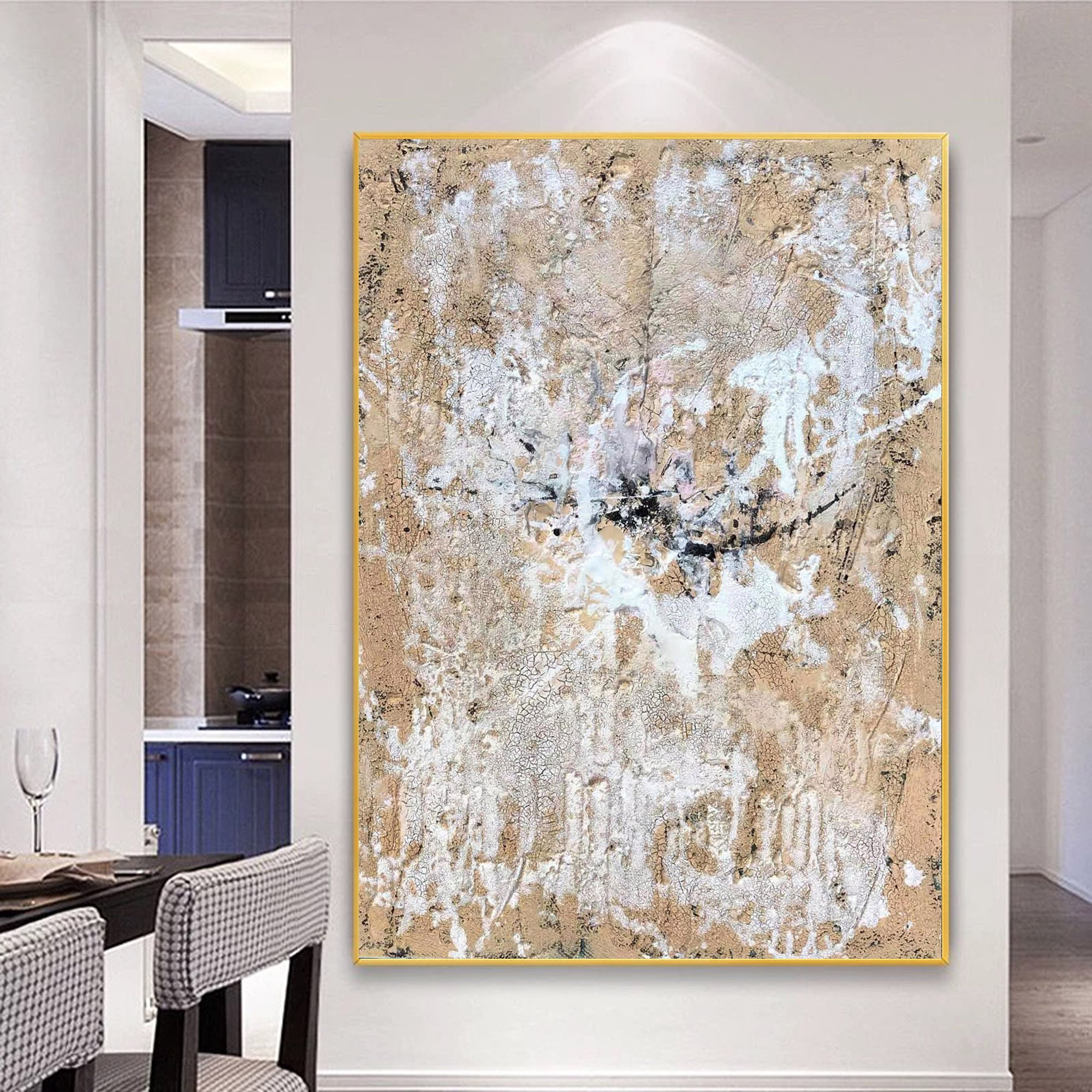 Large Wall Art Oversized Texture Painting Large Abstract | Etsy