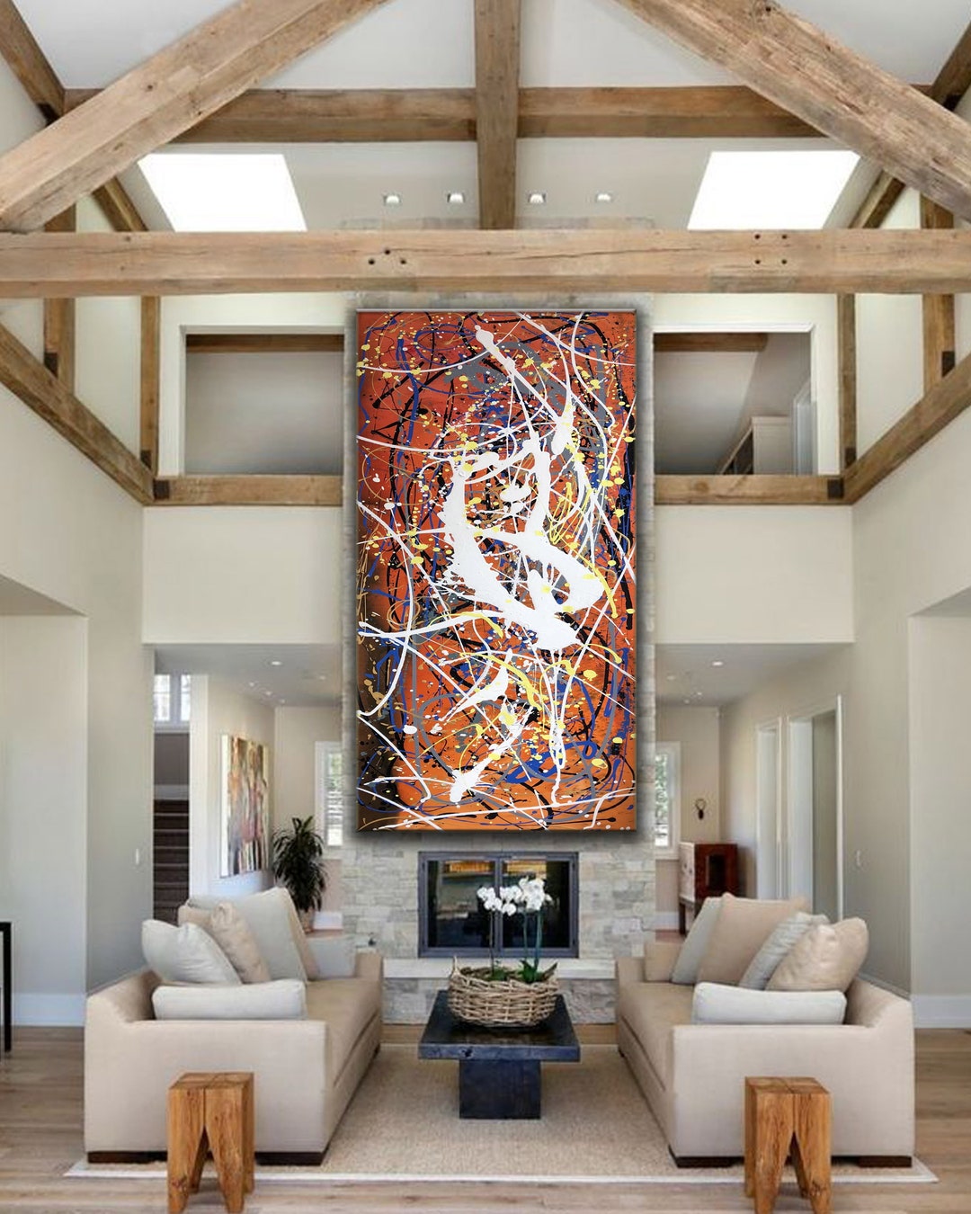 Large Wall Art, Contemporary Art,extra Large Painting, Large Original ...