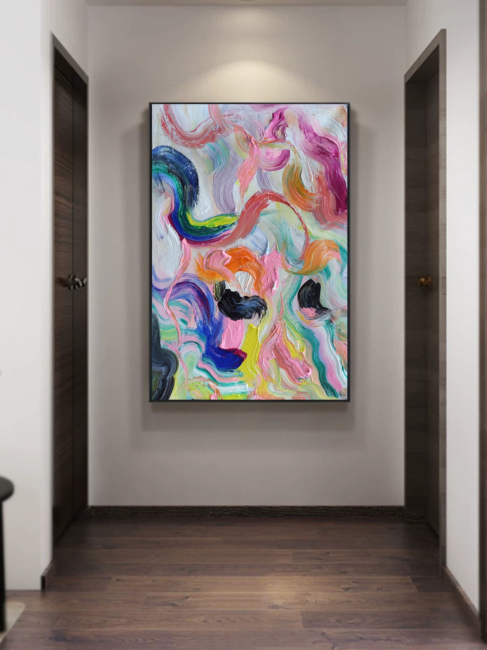 Abstract Canvas Art Original Abstract Painting Large - Etsy