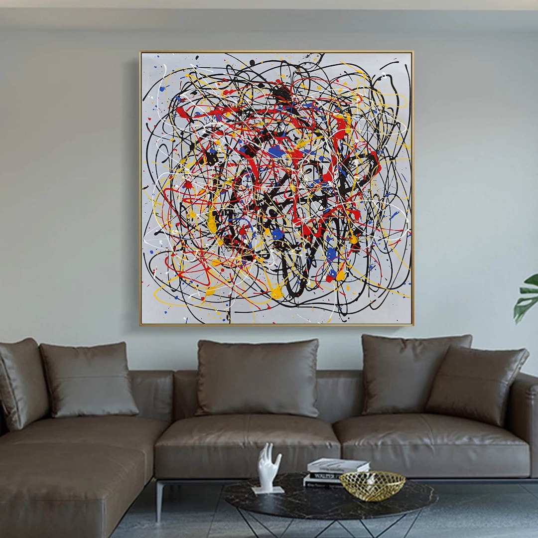 Extra Large Wall Art Decor/ Large Abstract Painting / Modern Art ...