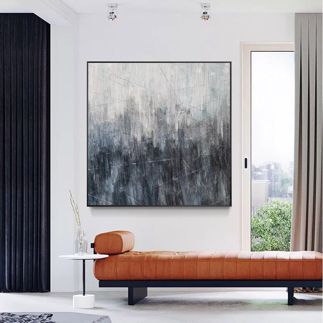 Extra Large Wall Art, Contemporary Art, Modern Painting, Dine Room Wall ...