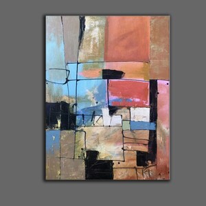 Wall Art Abstract Xl Abstract Painting Large Abstract Art Large ...