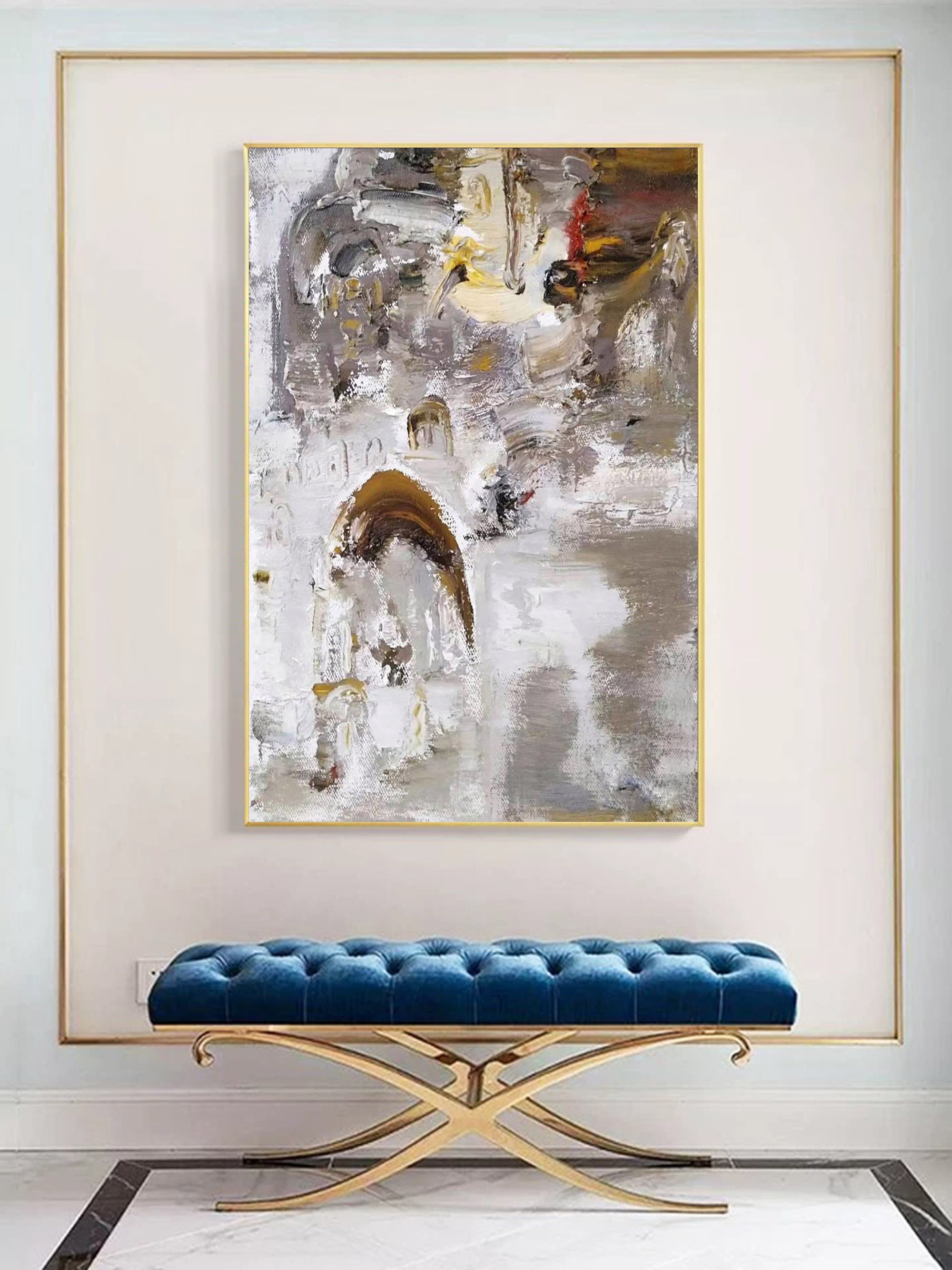 Large Abstract Painting Large abstract art huge art living | Etsy