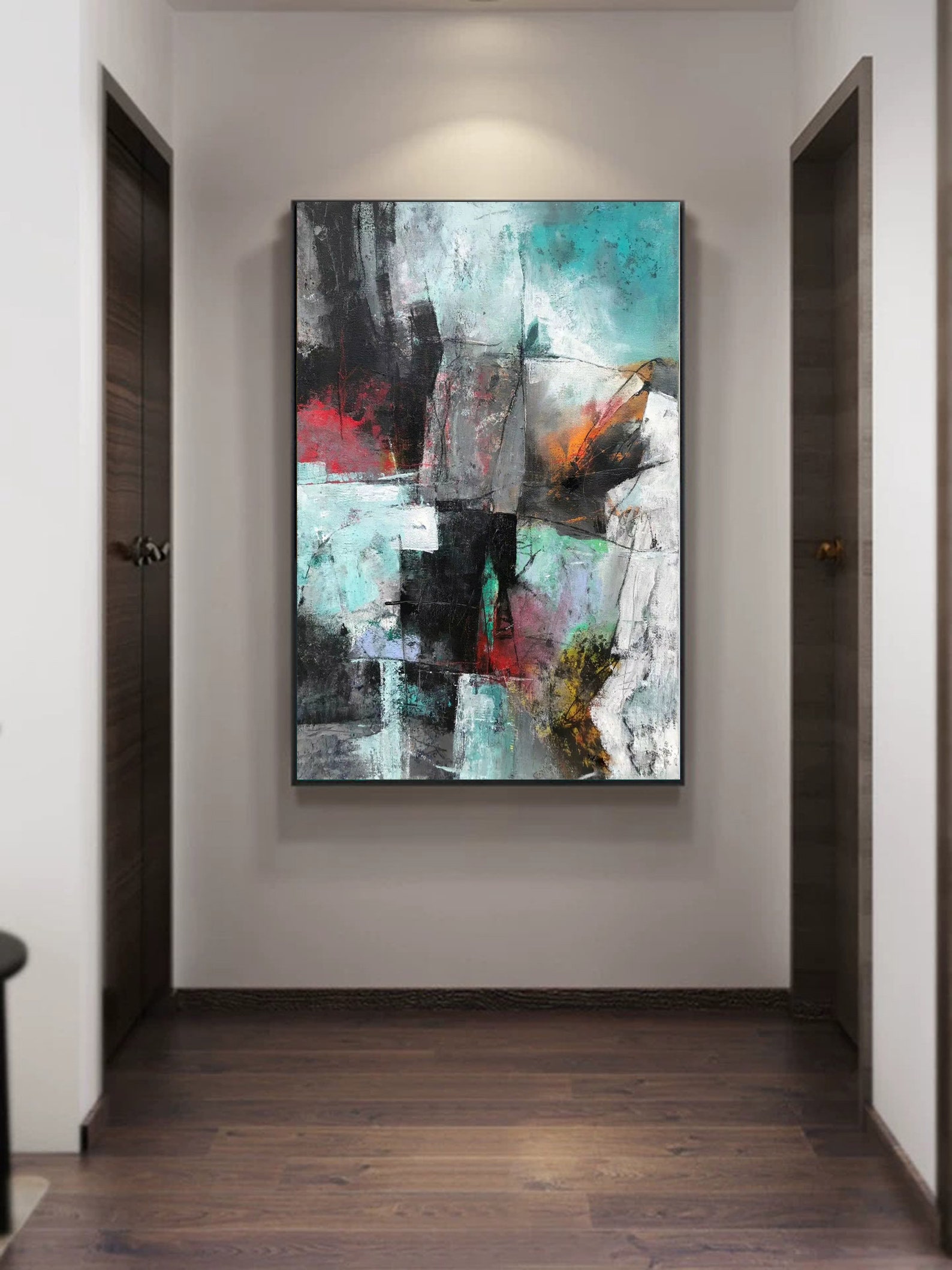 Abstract Painting Abstract Art Living Room Wall Art Bedroom - Etsy