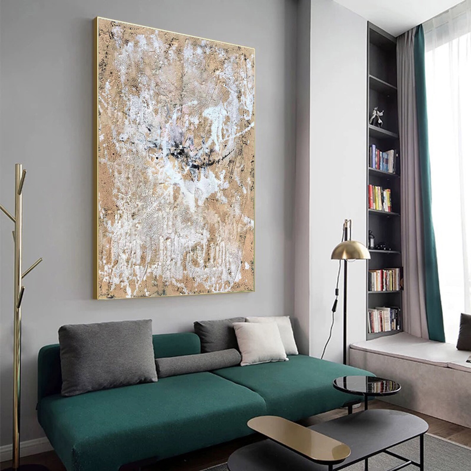 Large Wall Art Oversized Texture Painting Large Abstract | Etsy