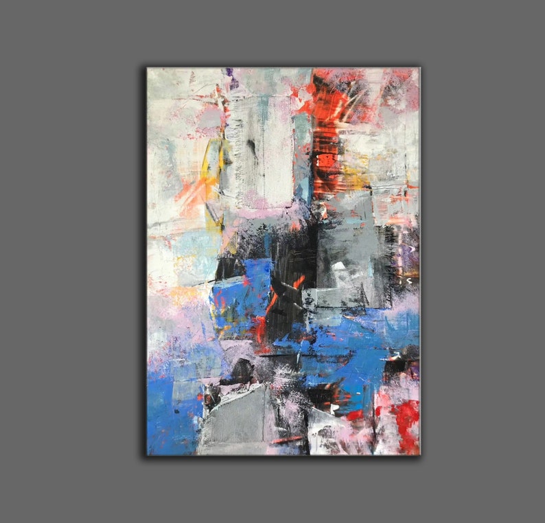 Large-scale Abstract Painting Contemporary Art Abstract - Etsy