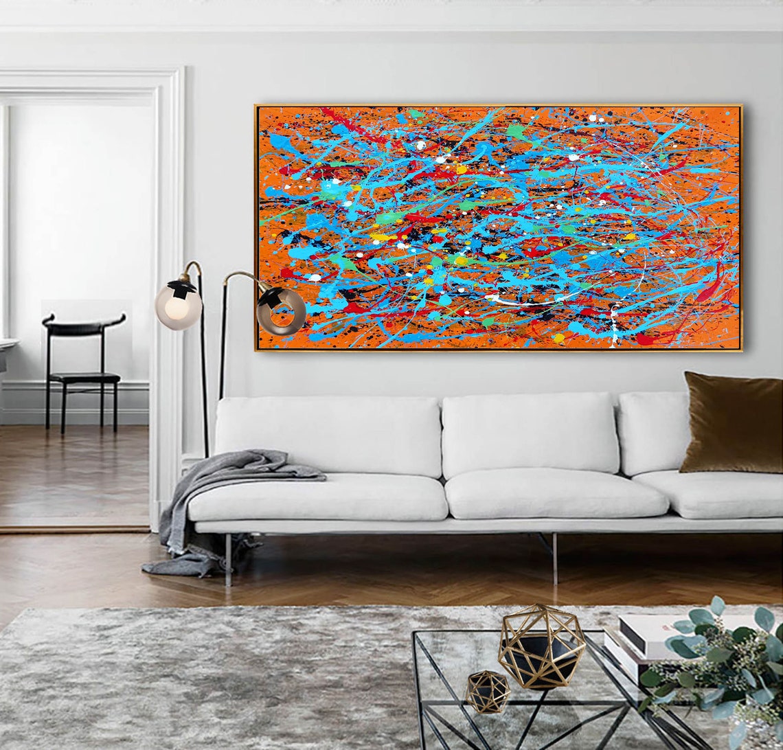 Abstract Painting Canvas Large Abstract Canvas Art Large - Etsy