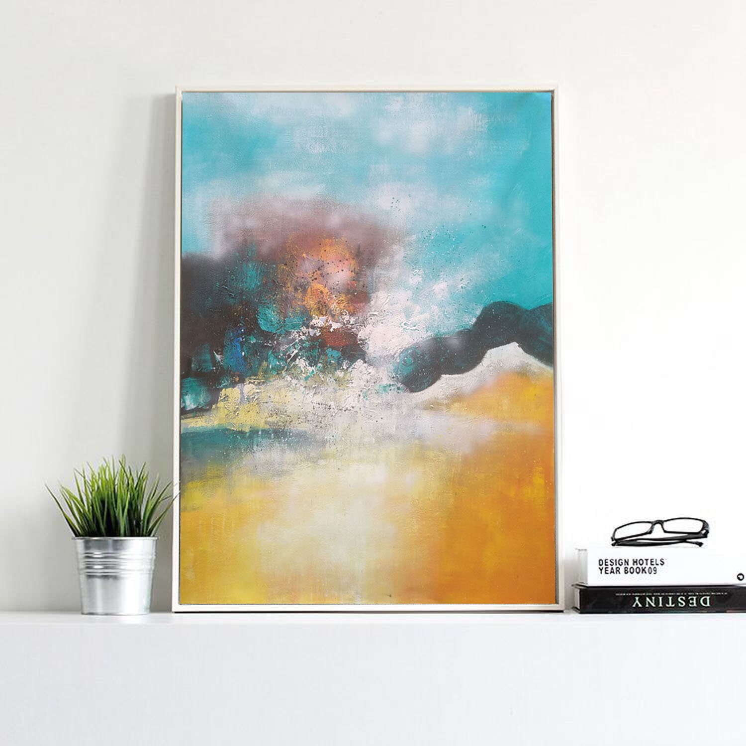 Modern Abstract Art, Original Painting, Large Wall Art, Large Art ...