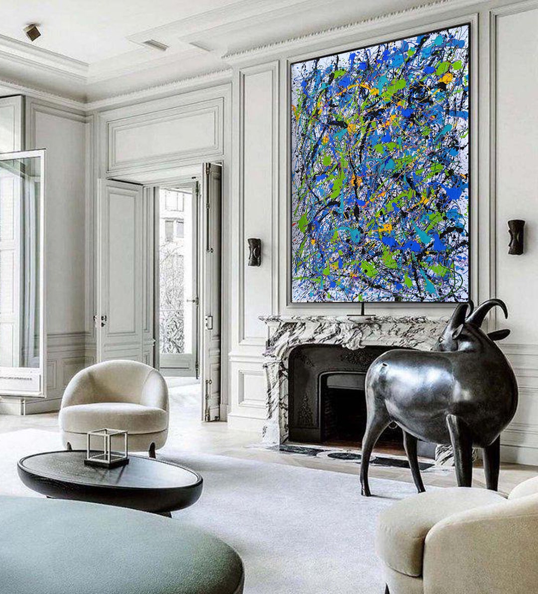 Large Oil Painting, Large Canvas Art, Large Wall Art, Extra Large Wall ...
