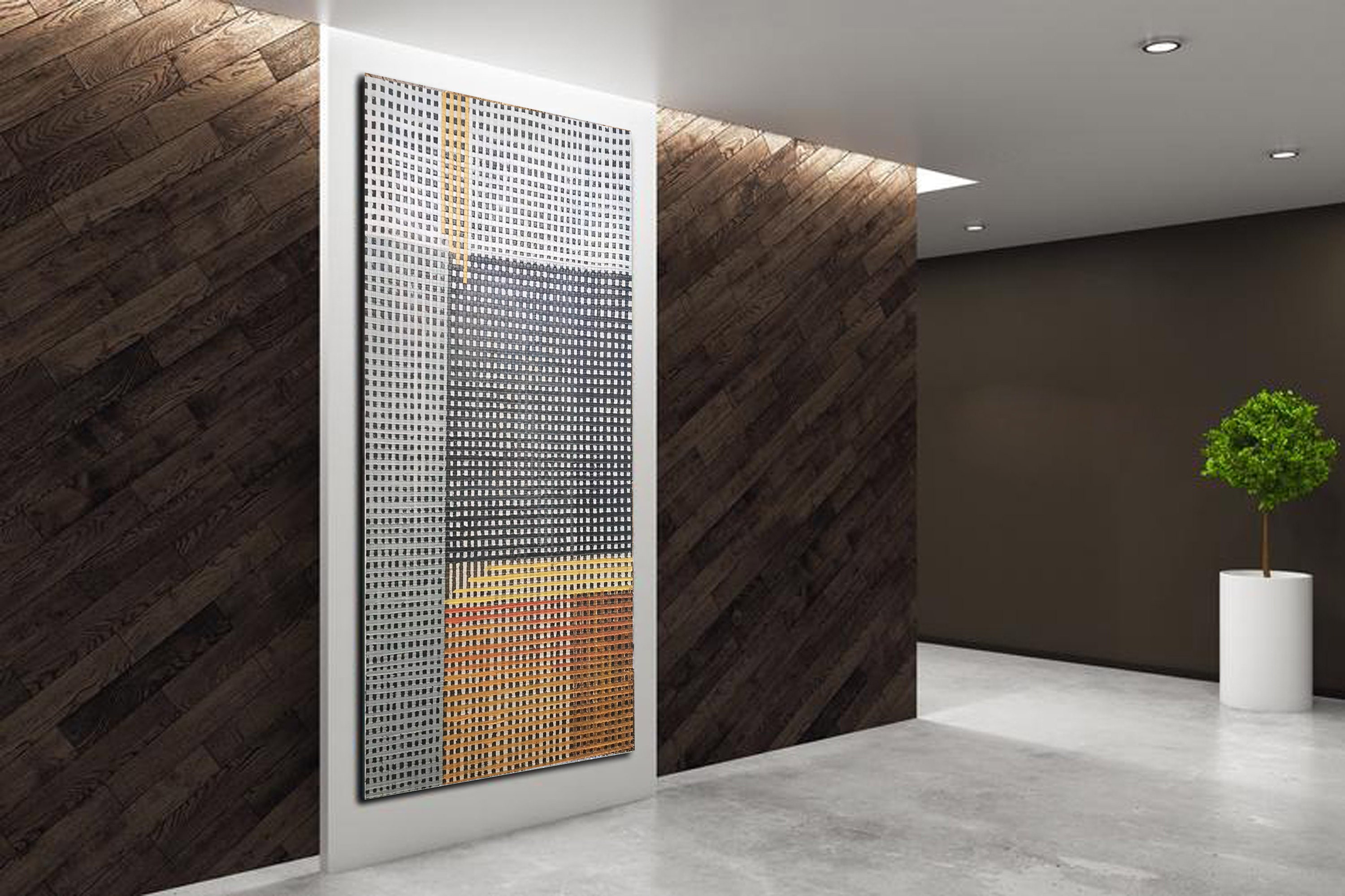 Textured Abstract Art Geometry Painting Textured Minimalist | Etsy