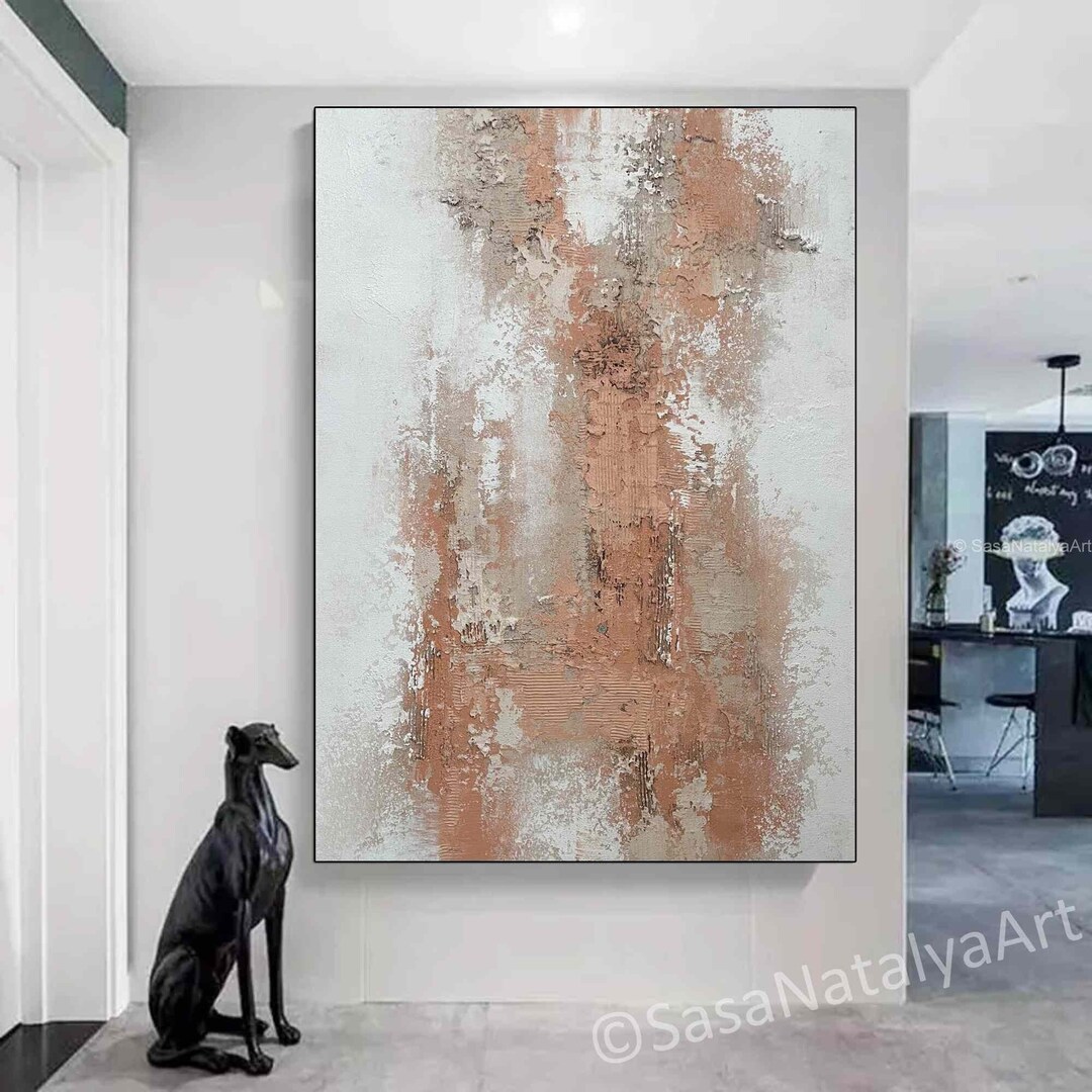 Large Abstract Painting, Minimalist Abstract Painting, Abstract Art ...