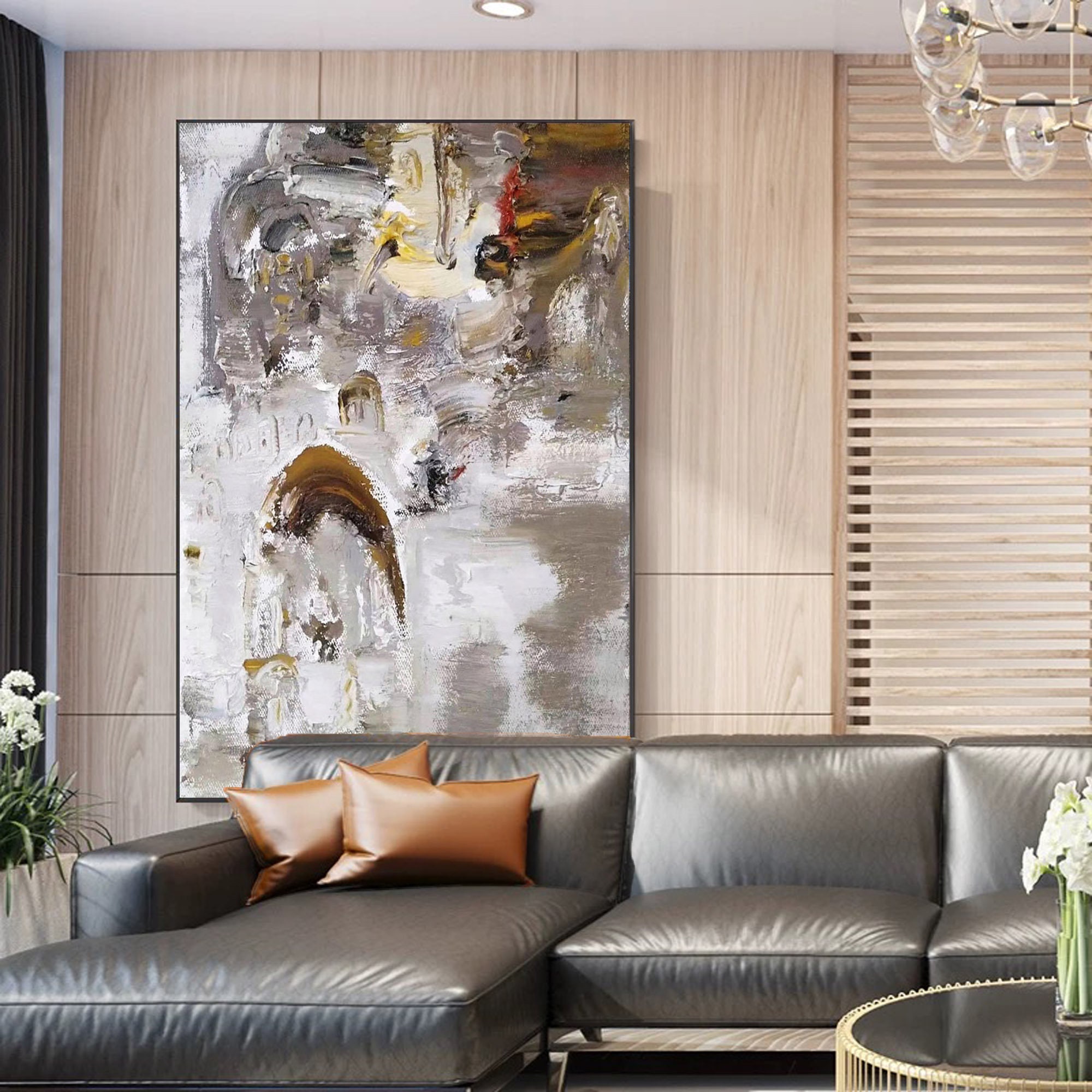 Large Abstract Painting Large abstract art huge art living | Etsy