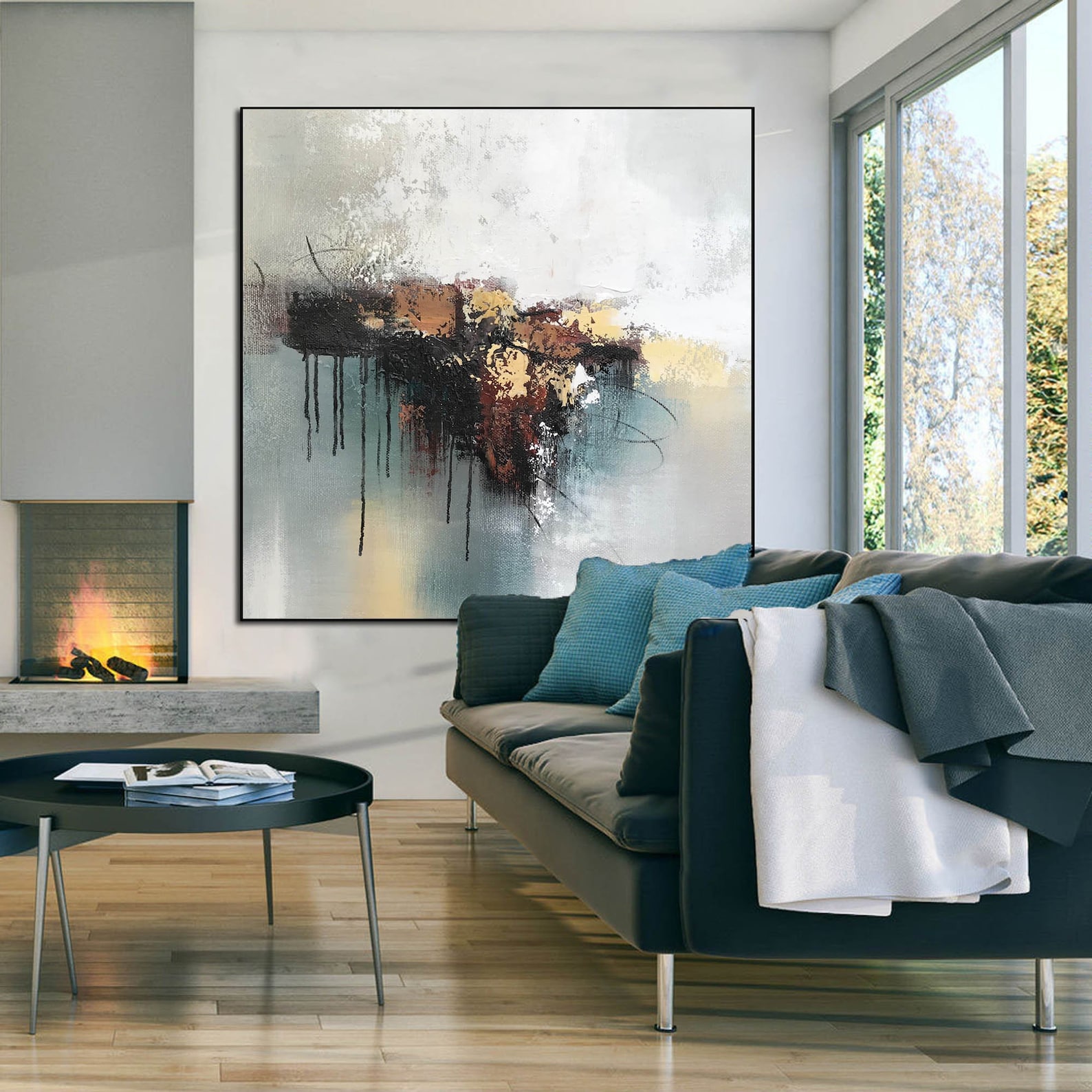 Large Wall Art for Living Room Extra Large Painting Canvas - Etsy