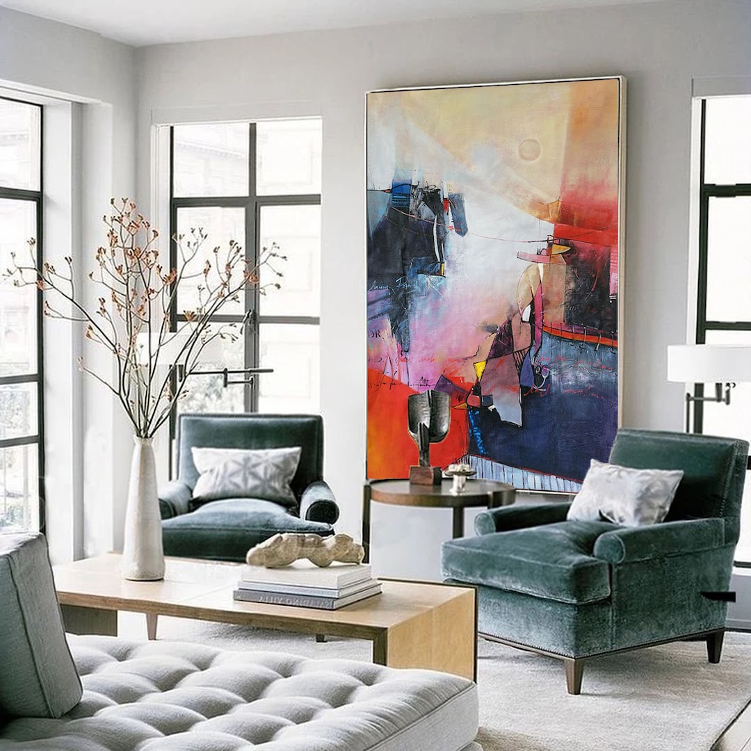 Modern Wall Art,large Modern Wall Art,extra Large Wall Art,home Decor ...
