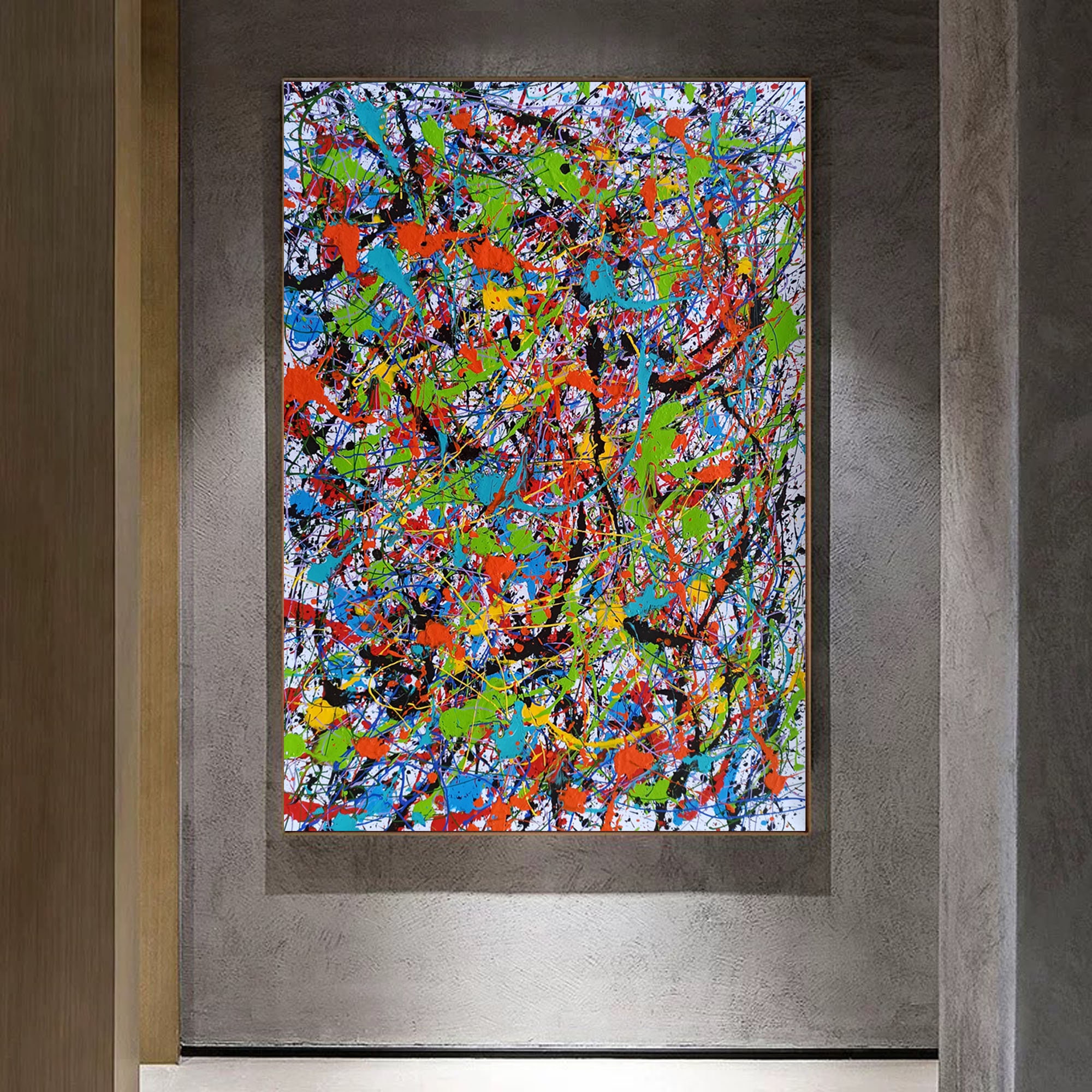 Original Abstract Big Painting Wall Painting for Living Room Oversize ...