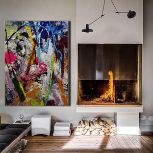 Abstract Expressionism Painting, Large Abstract Art,original Abstract ...