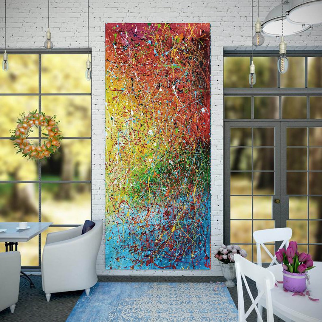 Large Modern Art Oil Painting on Canvas Modern Wall Art, Extra Large ...