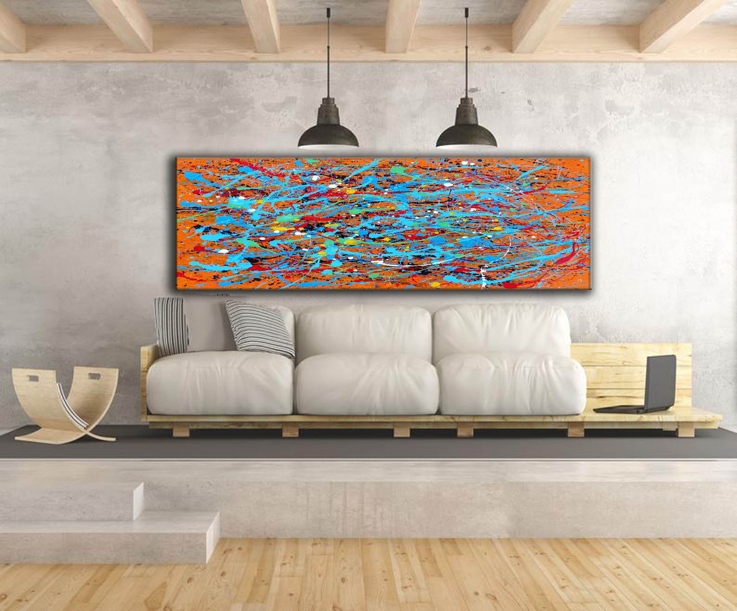 Abstract Painting Canvas Large Abstract Canvas Art Large - Etsy