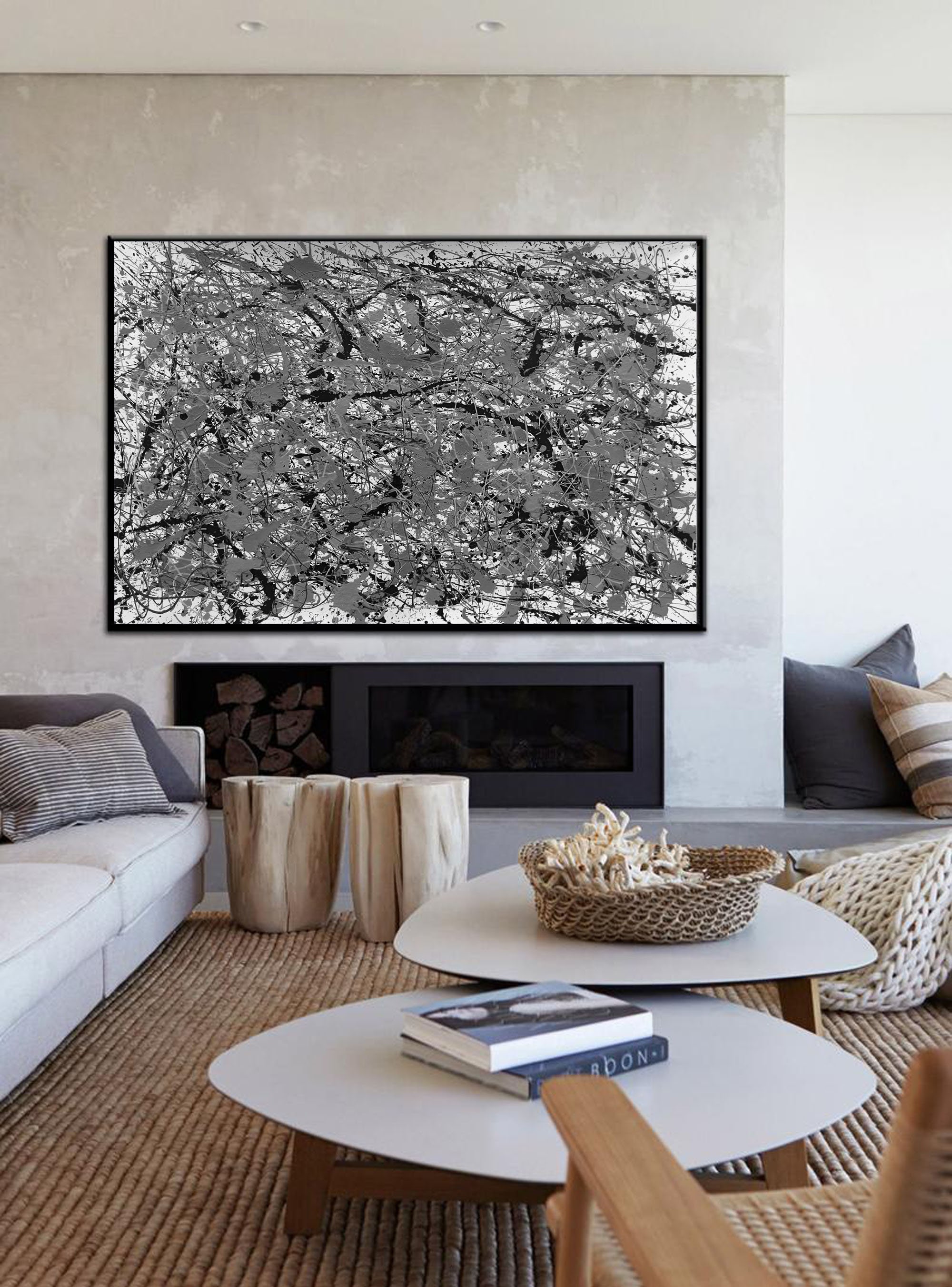 Large Abstract Art Abstract Artwork Modern Abstract Art | Etsy