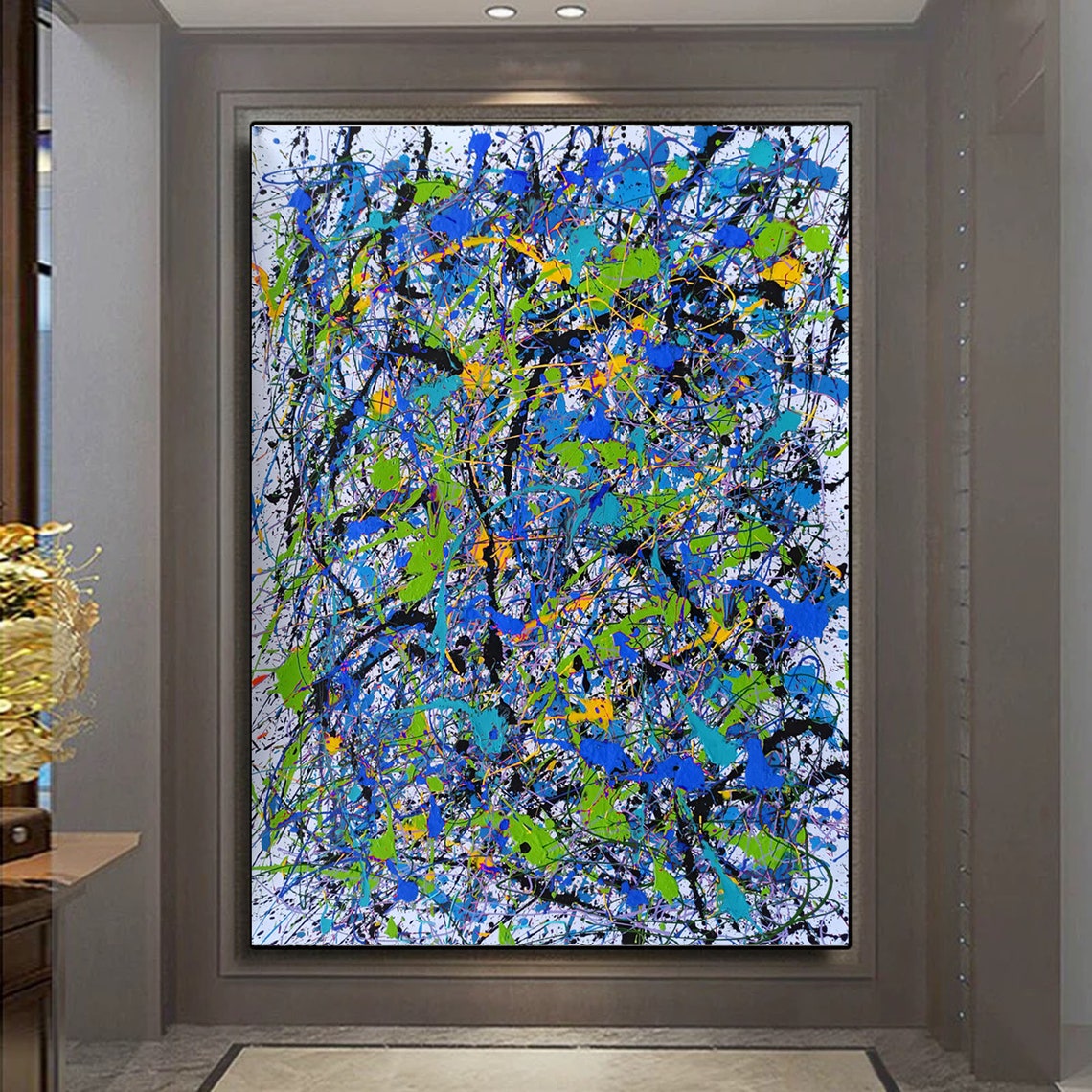 Large Oil Painting Large Canvas Art Large Wall Art Extra - Etsy