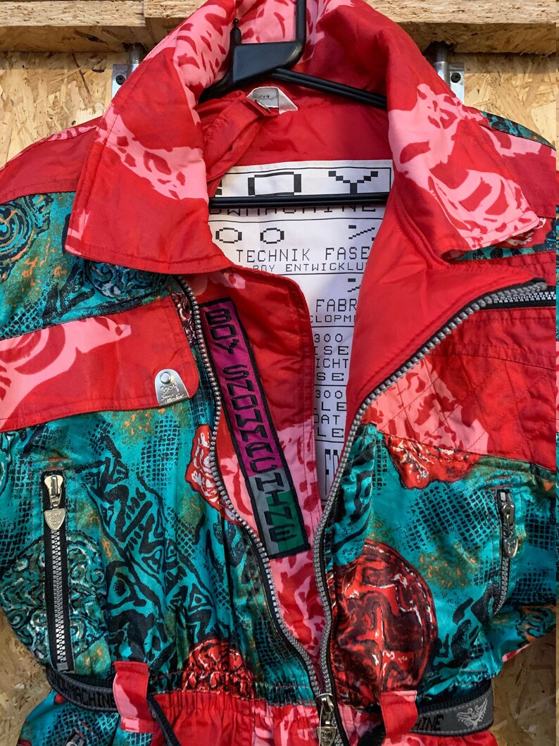 Vintage Snow Machine Ski Suit - Etsy