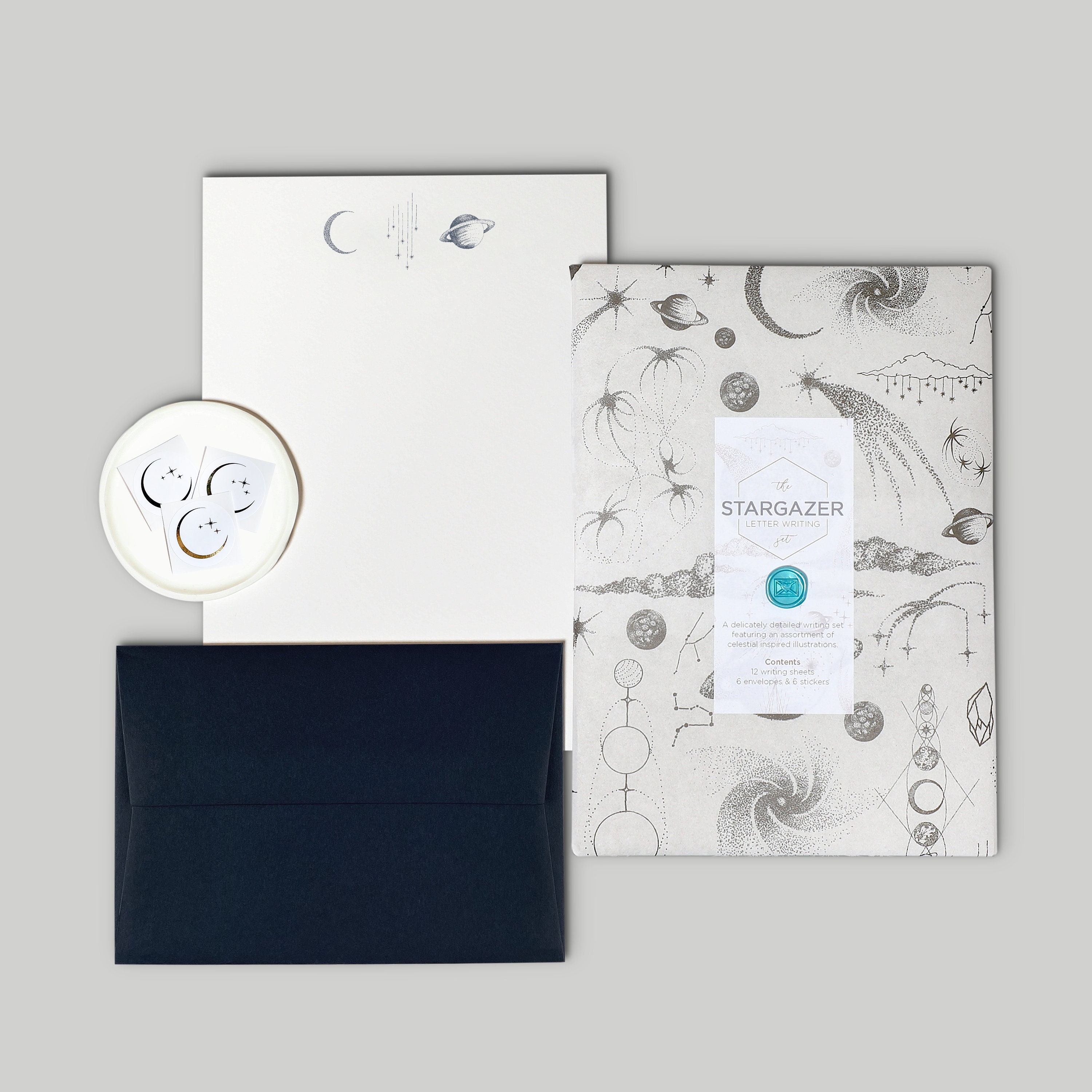 The Stargazer Collection Letter Writing Set - Etsy UK