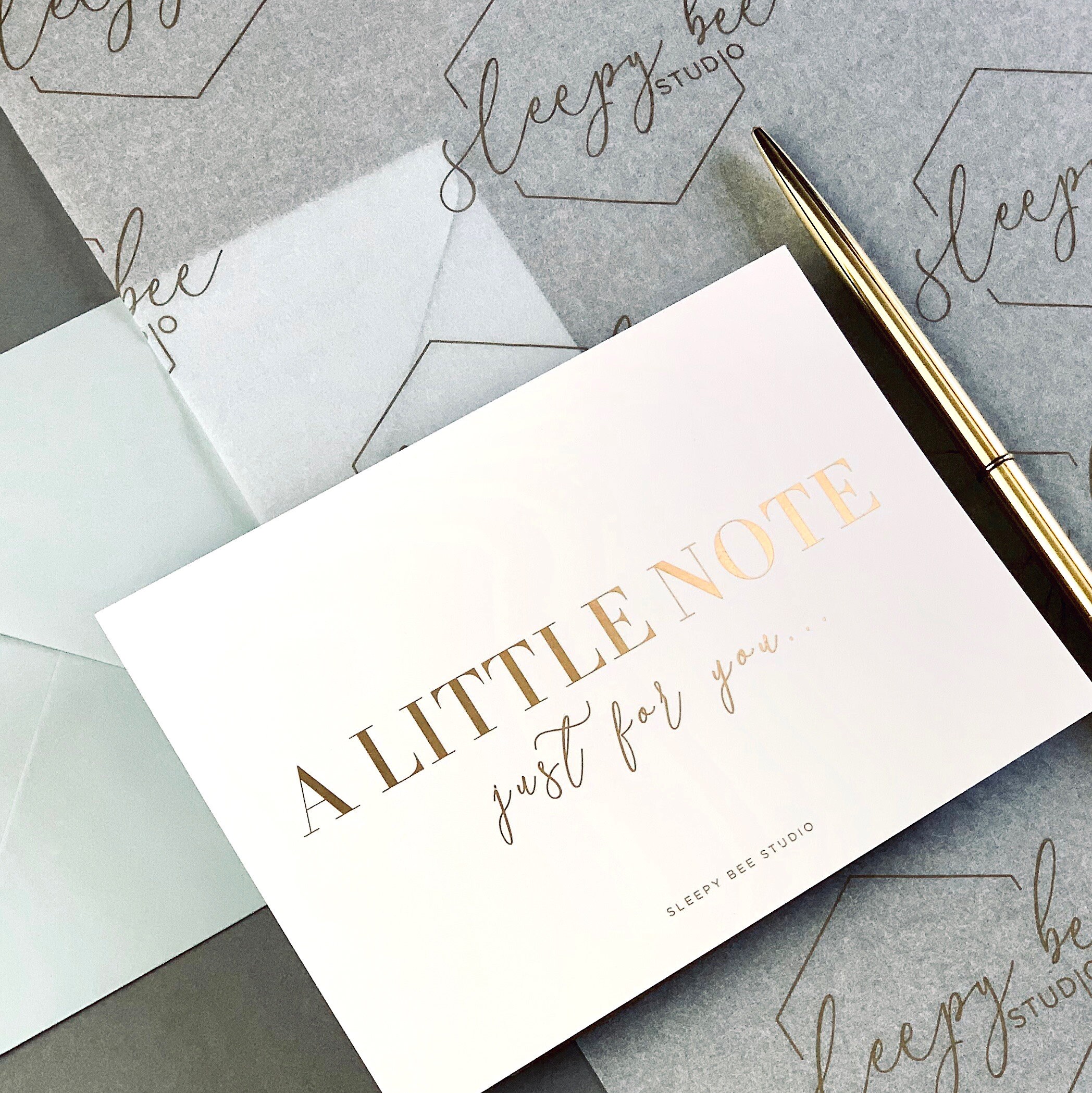 The Ethereal Collection Writing Set & Ballpoint Pen | Etsy