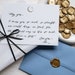Luna Luxury Gold Foiled Notecard Set - Etsy