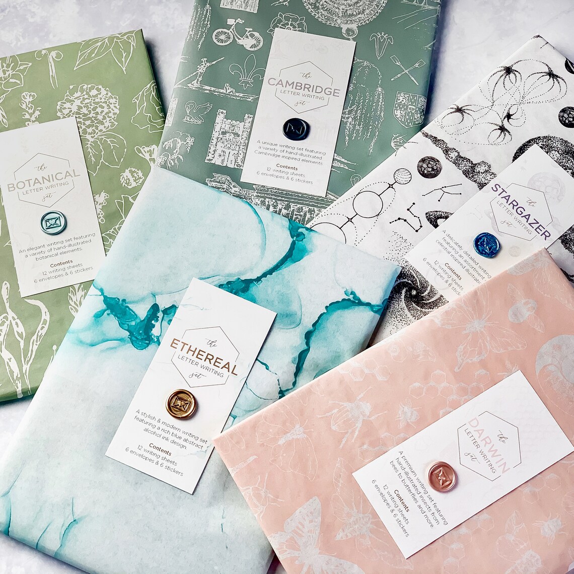 The Ethereal Collection Letter Writing Set | Etsy