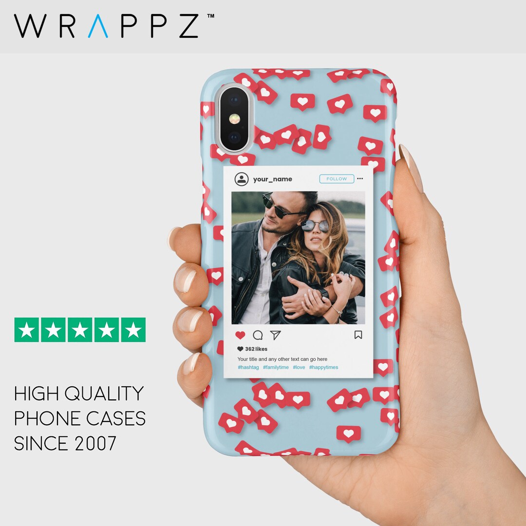 Personalized Instagram Post Phone Case, Custom Name Protective Case - Etsy