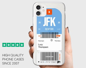 Flight Ticket Phone Case - Etsy