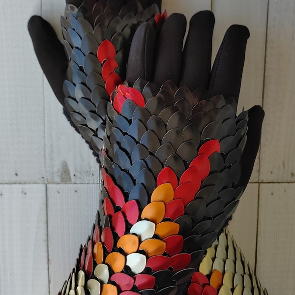 Dragon Scale Gloves - Etsy
