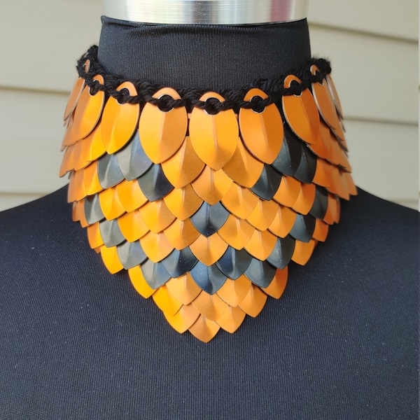 Scalemail Choker - Etsy