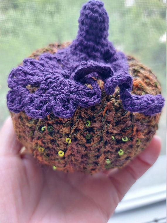 Crochet Magic Pumpkin Autumn Plush Pumpkin Handmade Gift - Etsy