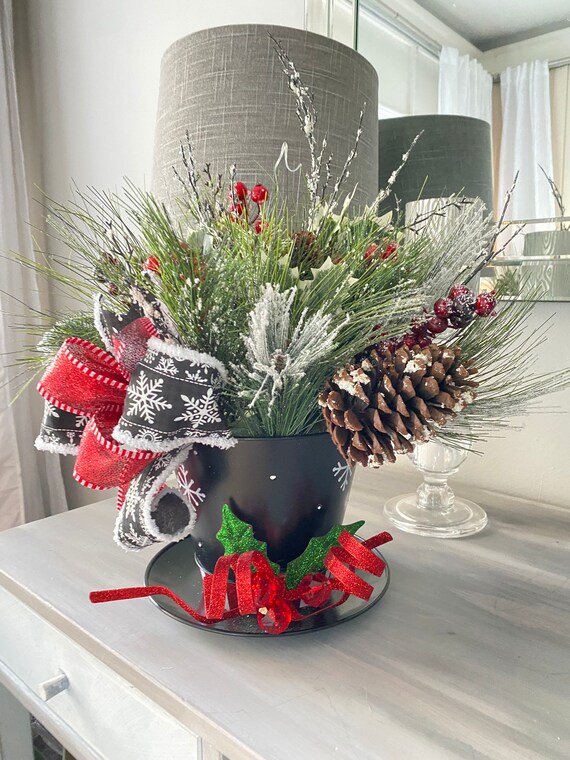 Top Hat Centerpiece Decorations Alice In Wonderland Themed Top Hat