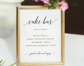 Wedding Cake Sign | Etsy