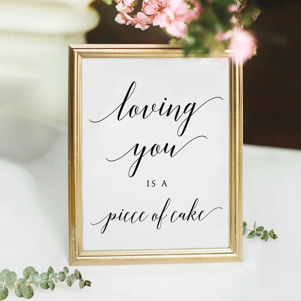 Wedding Cake Sign - Etsy