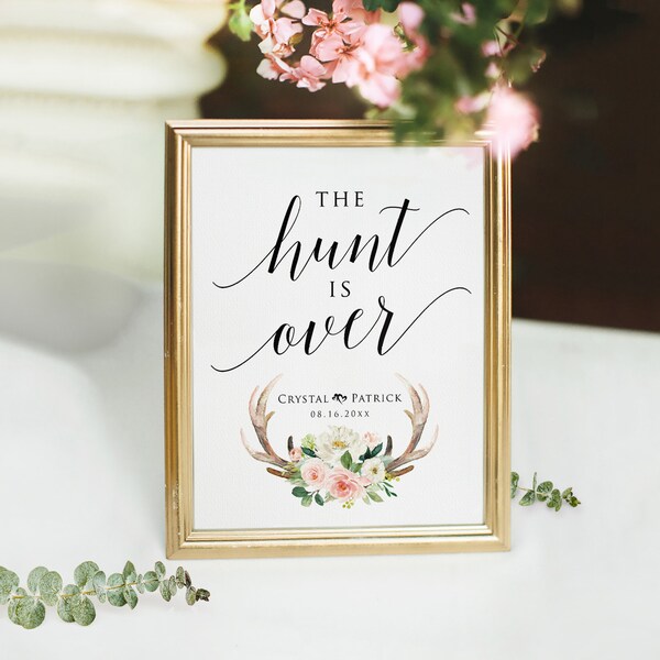 The Hunt is Over - Etsy