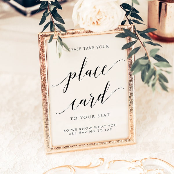 Place Card Sign - Etsy