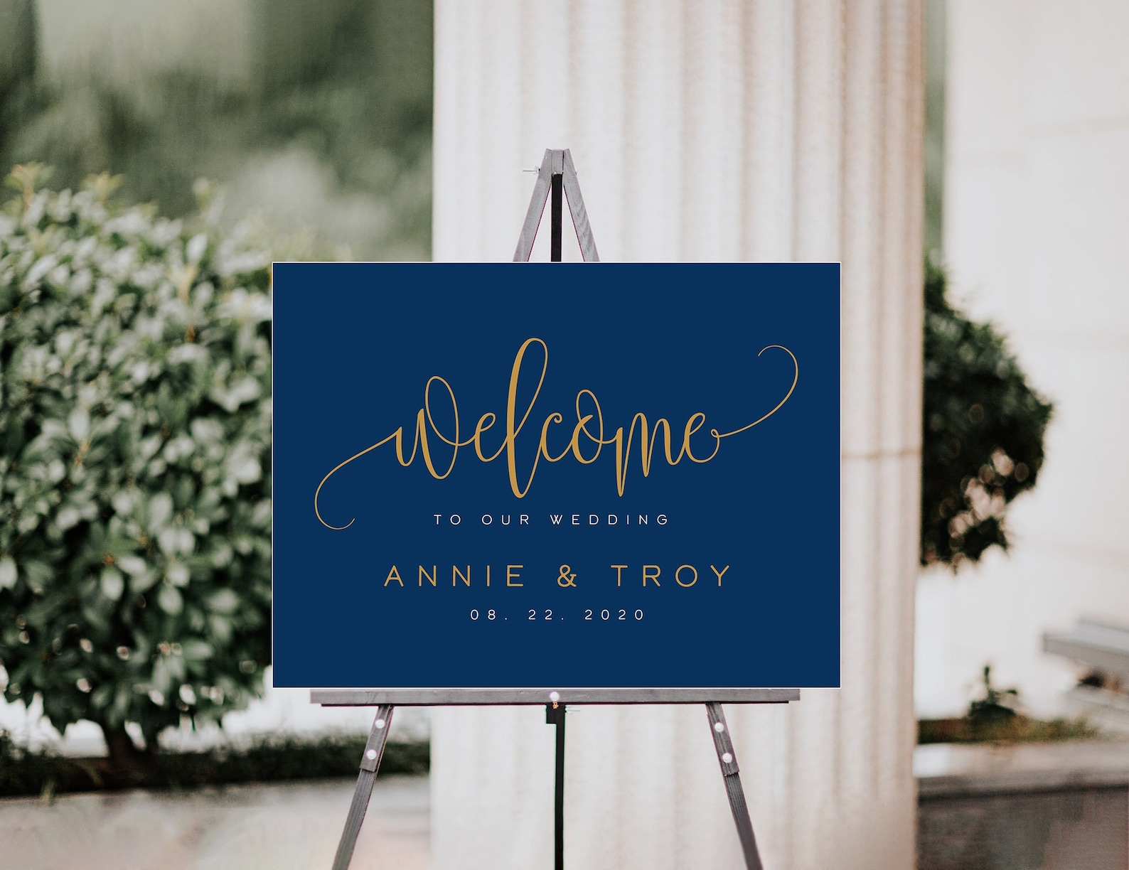 6 Sizes Wedding Welcome Sign Template Welcome Sign Printable - Etsy