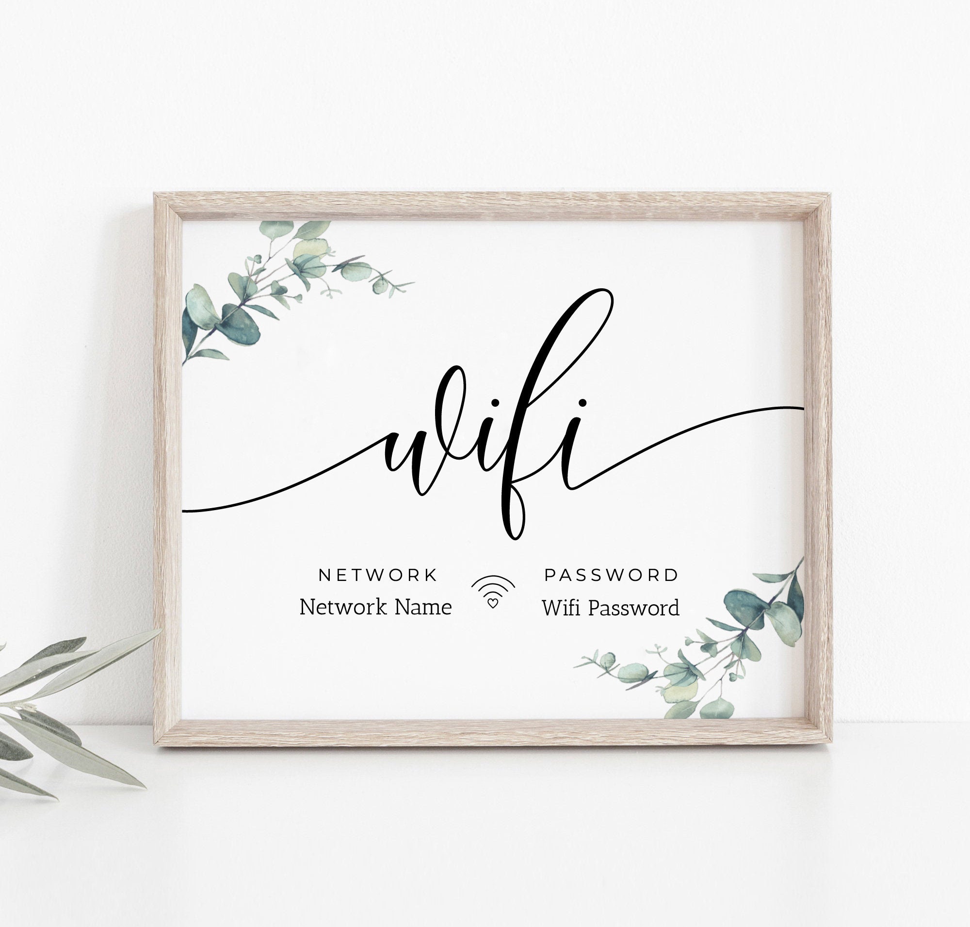 WIFI Password Sign Printable Wifi Sign Printable WIFI - Etsy Canada