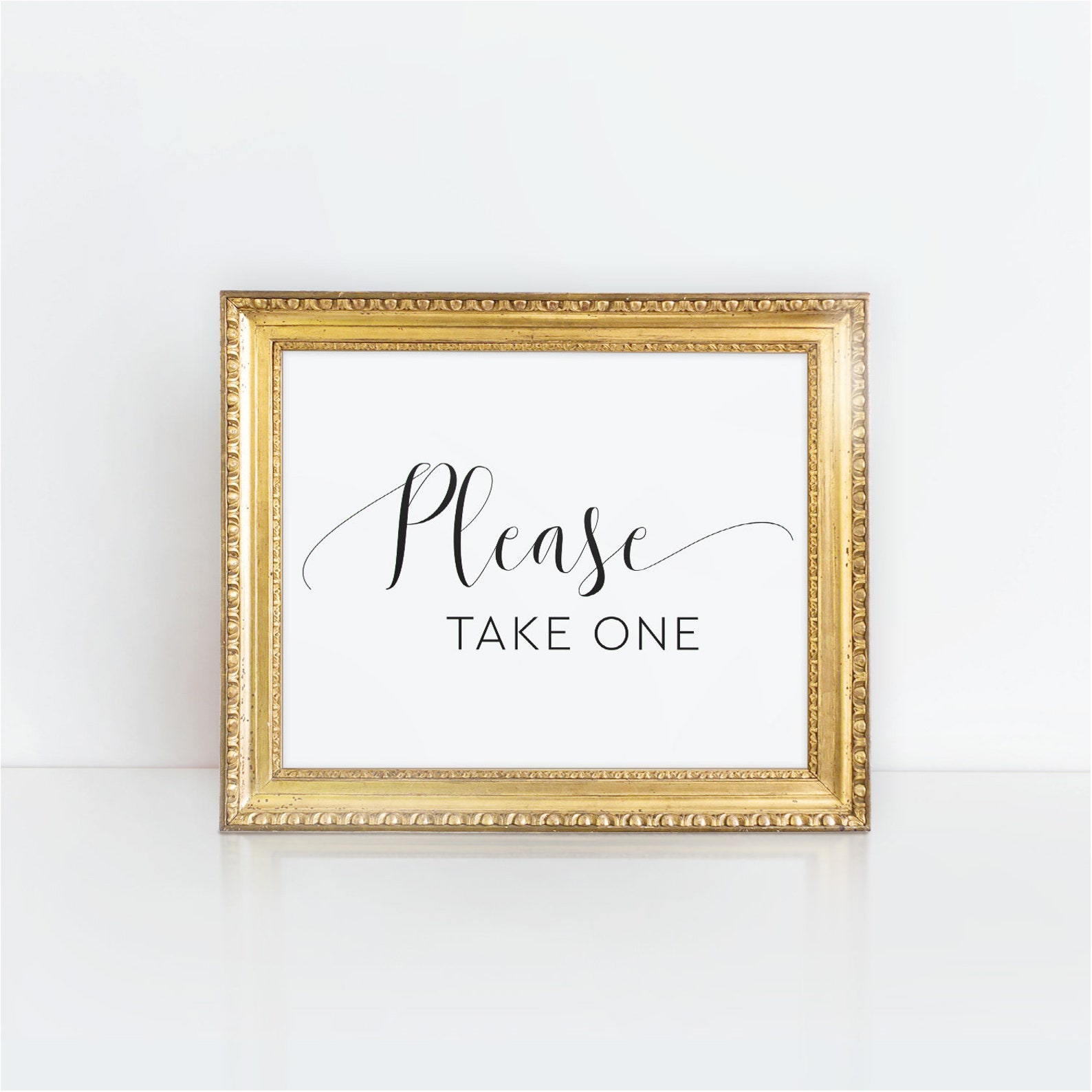Printable Please Take One Sign Take One Sign Printable Take | Etsy
