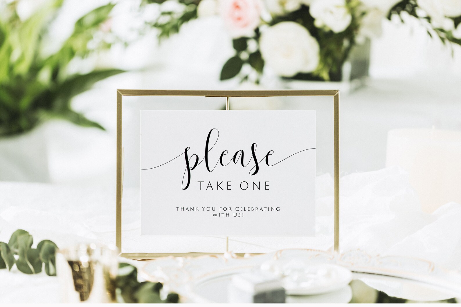 Printable Please Take One Sign Take One Sign Printable Take - Etsy