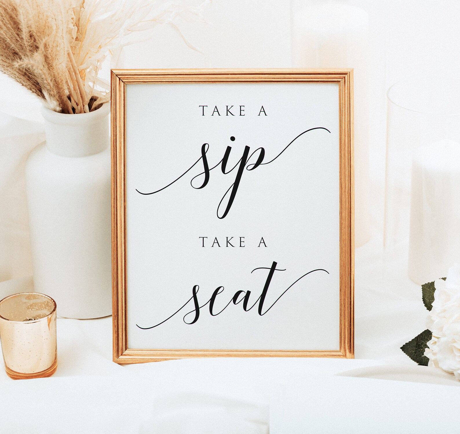 Seating Sign Template Printable Take Your Seat Sign Find - Etsy