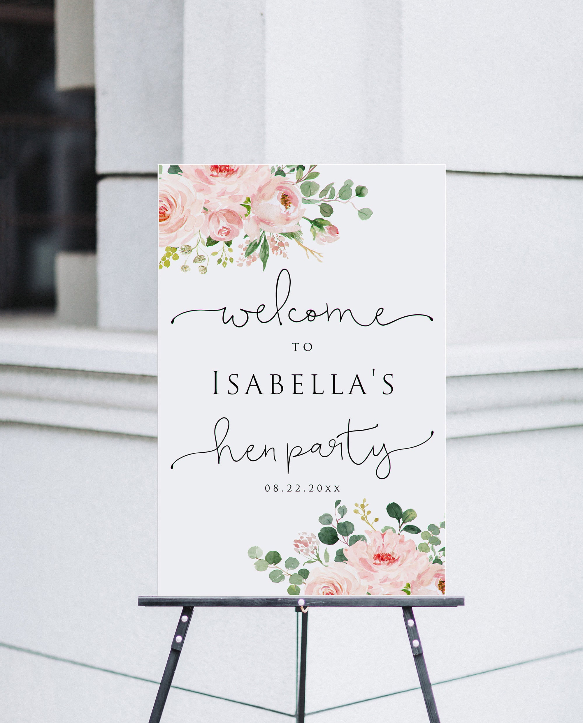 7 Sizes Hen Party Welcome Sign Hen Party Welcome Sign Hen | Etsy UK
