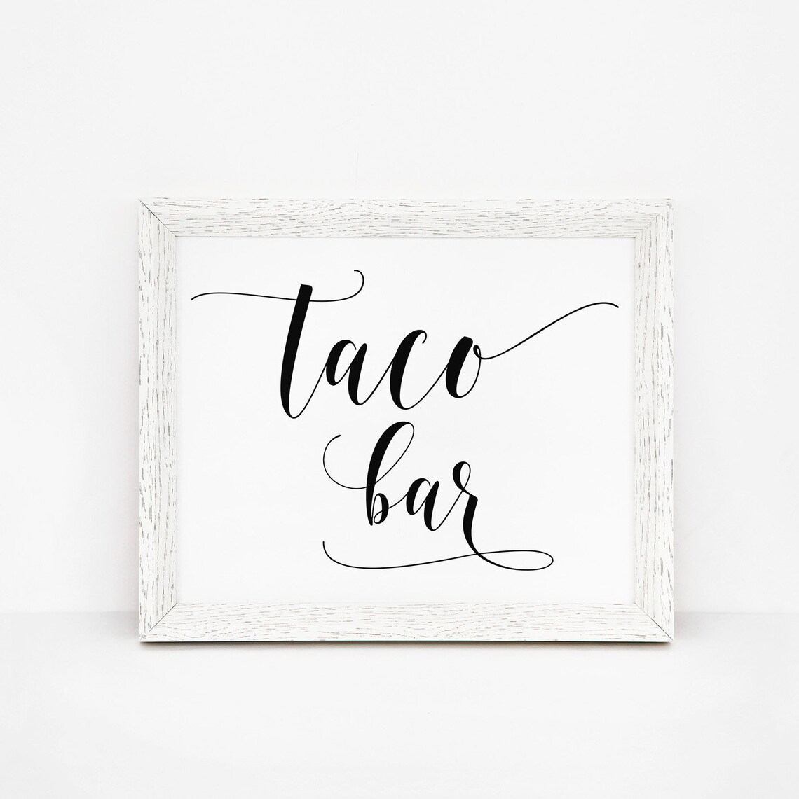 Taco Bar Sign Taco Bar Taco Bar PrintableTaco Bar Sign Etsy
