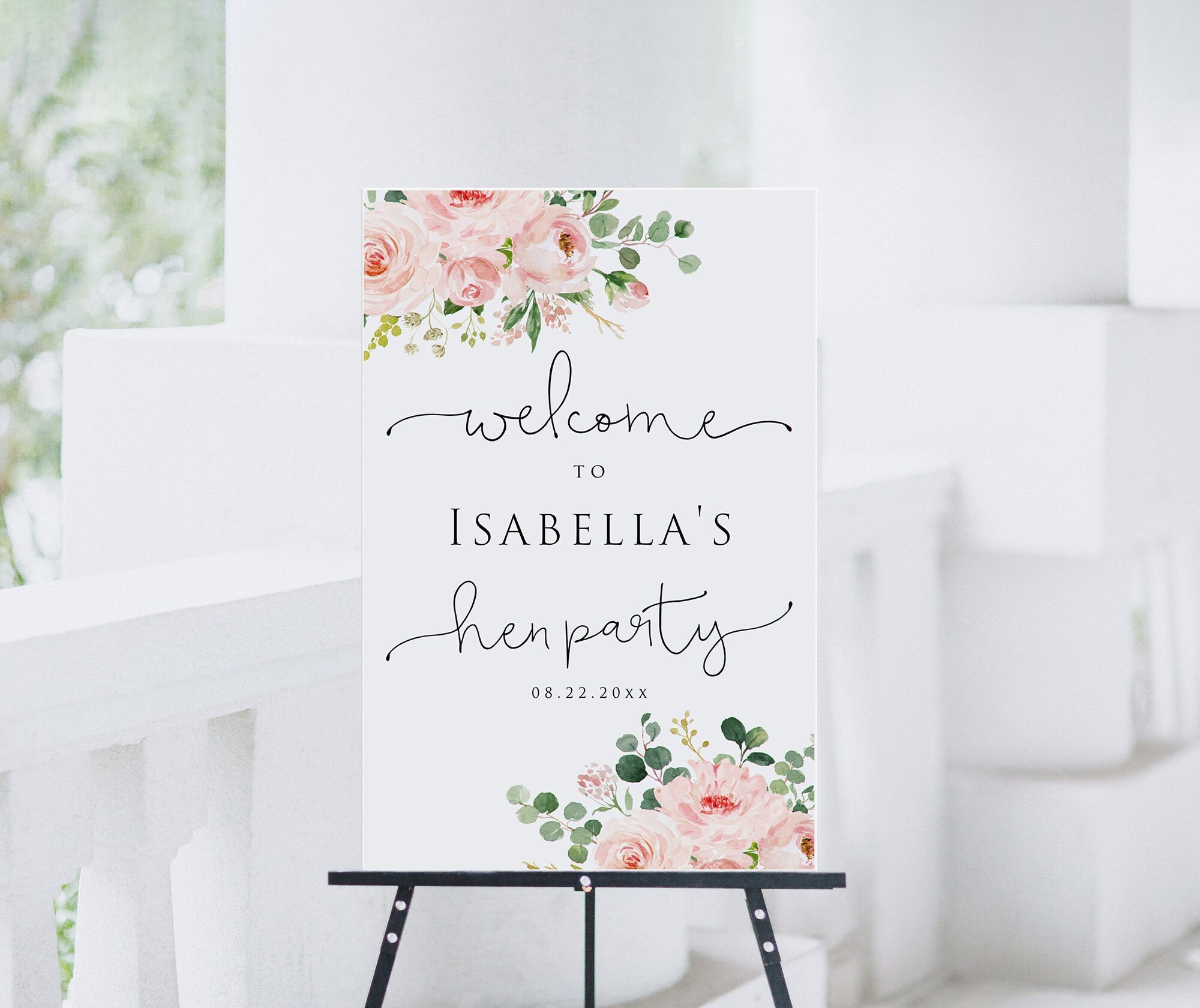 7 Sizes Hen Party Welcome Sign Hen Party Welcome Sign Hen - Etsy Australia