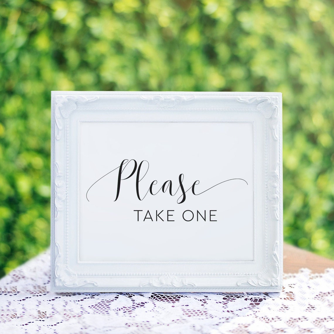 Printable Please Take One Sign Take One Sign Printable Take | Etsy