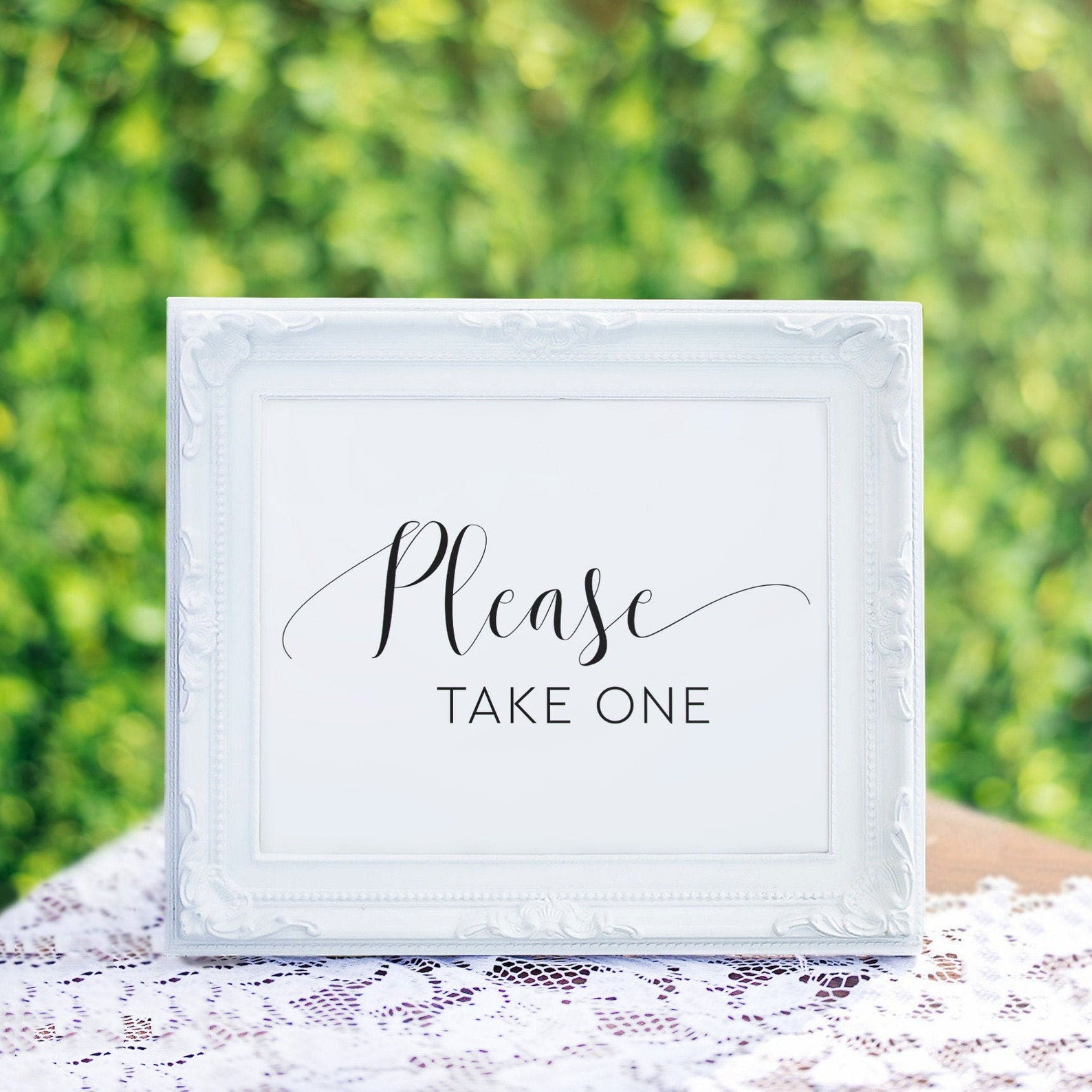 Printable Please Take One Sign Take One Sign Printable Take | Etsy